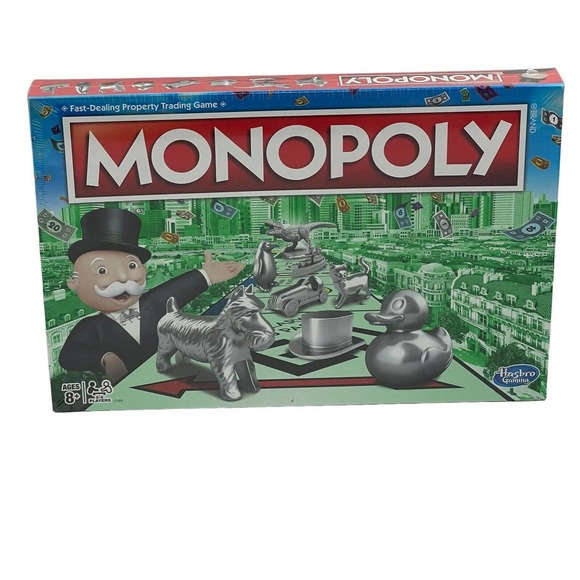 Hasbro | Games | Hasbro Monopoly C09 Classic Board Game New Player ...
